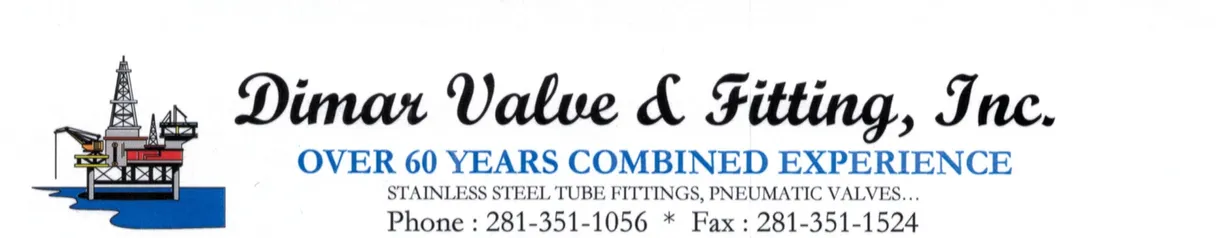 DIMAR VALVE AND FITTING - Distributor Detail Page - SUPERLOK USA- Tube ...